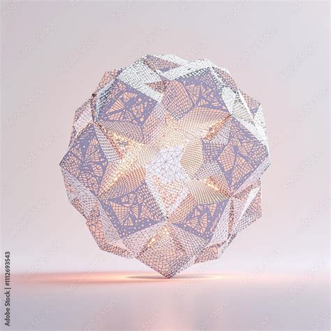 Geometric Representation Of A Dot Polygon With Multiple Sides And