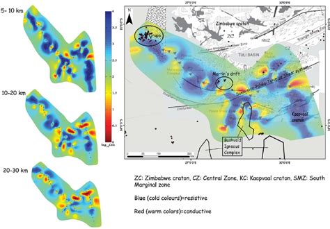 Crustal Depth Sections Derived From 3d Inversion Model Three Crustal Download Scientific
