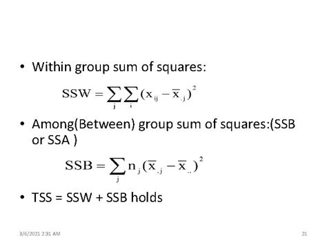 Analysis Of Variance Analysis Of Variance Lecture 16