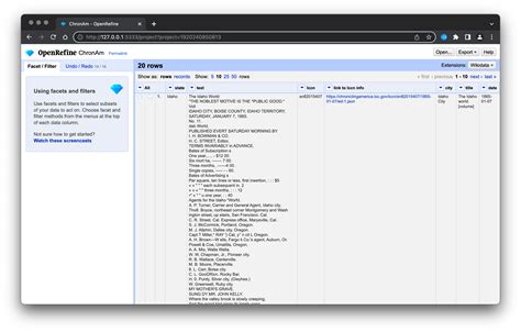Issues With Fetching And Parsing Data From The Web With Openrefine
