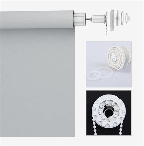 Blackout Roller Shade Continuous Loop Chain System From China