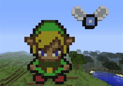 Pixel Village Minecraft Map