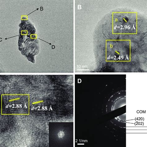 High Resolution Transmission Electron Microscopy And Selected Area