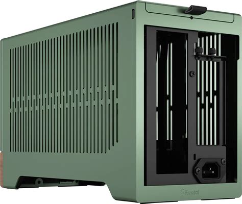 Fractal Design Terra Jade Mini Itx Small Form Factor Pc Case With Pcie 4 0 Riser