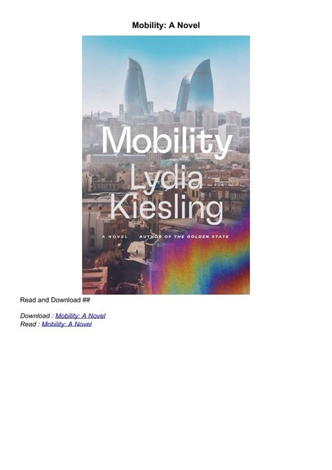 [pdf]⚡ Mobility A Novel Click Here To Download By Concordia Jul 2024 Medium
