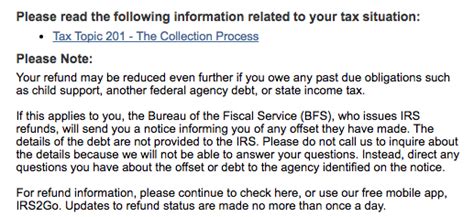How To Find Out If Refund Will Be Offset Trackreply4