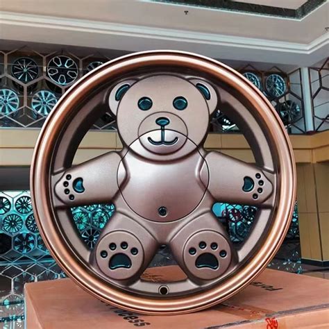 Jiangzao 14 16 Inch Teddy Bear Aluminium Car Alloy Wheel Rims In Silver