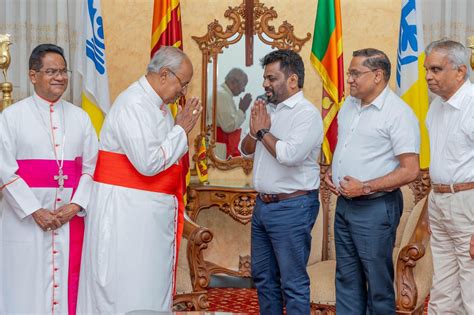 Akd Meets Cardinal Malcolm Ranjith In Colombo Buzzer