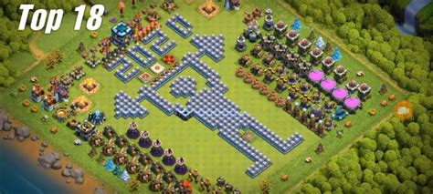 Th 13 Troll Base 18 Clash Titans
