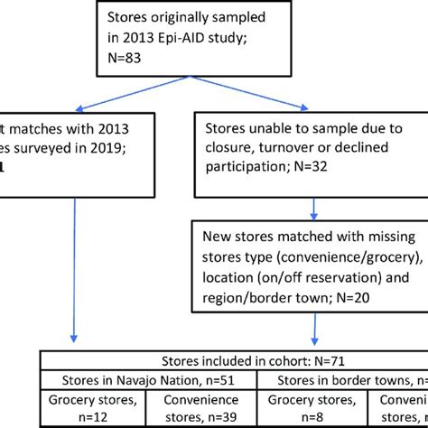 Flowchart Of Store Selection Download Scientific Diagram