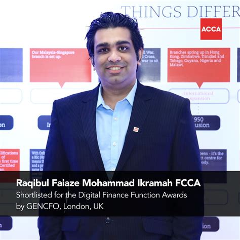 Acca Bangladesh On Linkedin Congratulations To Mr Raqibul Faiaze Md Ikramah Fcca From