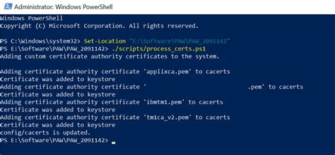 Configure Planning Analytics To Recognise Cognos SSL Certificate Exploring TM1
