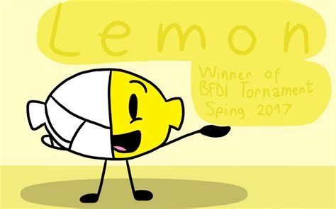 Bfdi Tournament Hall Of Fame Lemon Fan Cover By The Creative Sketchy On Deviantart