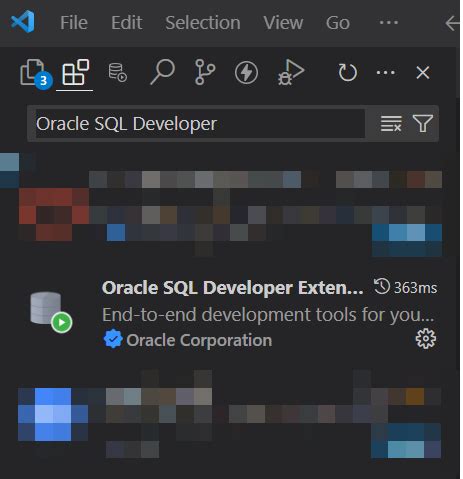 Working With Objects In Your Oracle Database With Vs Code