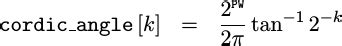 Using A CORDIC To Calculate Sines And Cosines In An FPGA