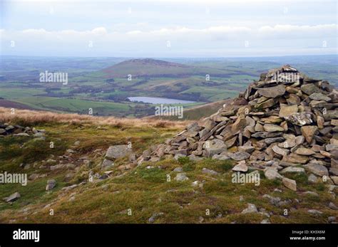 The Northern Wainwright Fell Binsey And Over Water From The Summit Of
