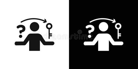 Problem Solving Skills Icon Flat Vector Set Outline Stock Vector Illustration Of Business