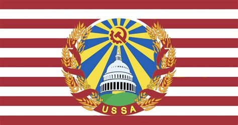 American Communist Flag Red Star Hammer And Sickle Badge With American