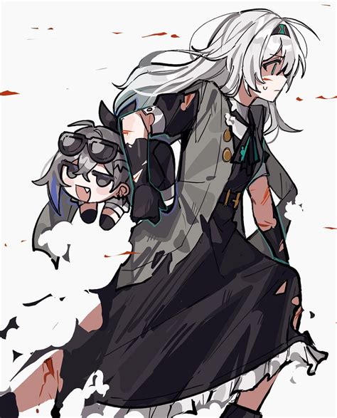 Firefly Silver Wolf And Firefly Honkai And 1 More Drawn By Emne