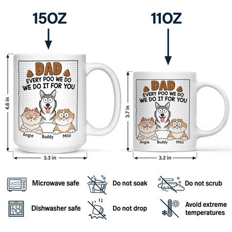 Dad Every Poo I Do Personalized Mug Wander Prints™