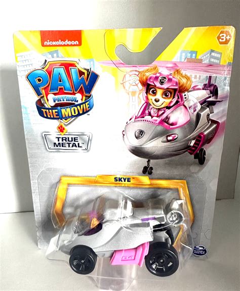 Paw Patrol The Movie Skye Plane True Metal Toy Vehicle Funhouse Toys And Collectables