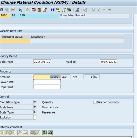 Condition Record Existed But Not Being Fetched Sap Community