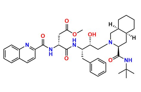Saquinavir Mesylate Ep Impurity G Cas No Na