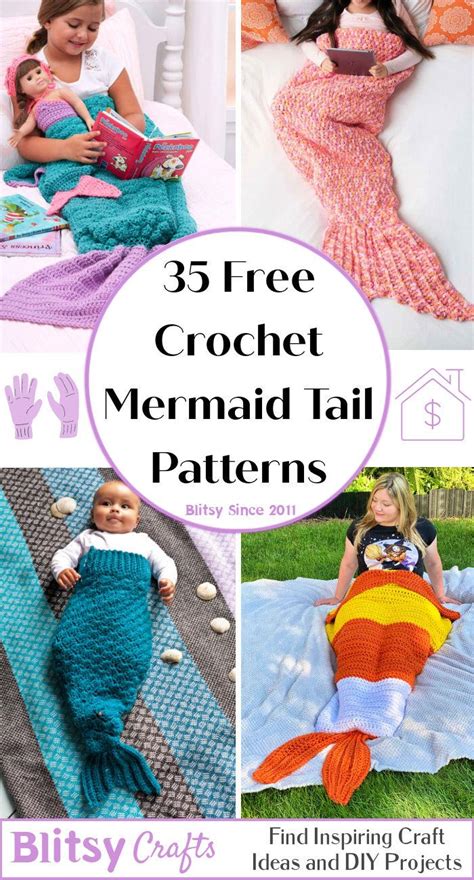 Mermaid Tail Crochet Pattern