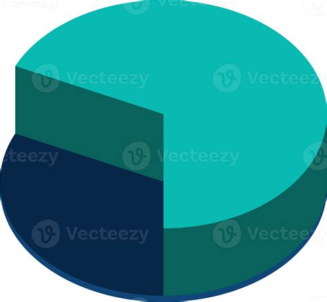 3d Pie Chart Percentage Infographic Isometric Puzzle Circular Template Report Business