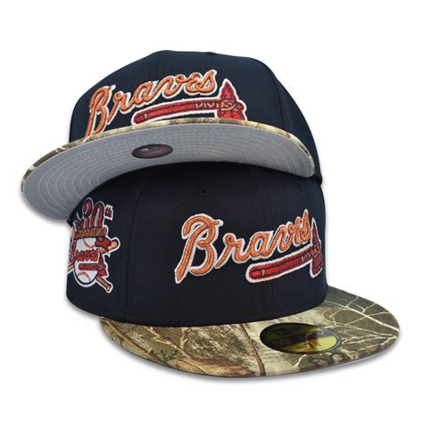 Atlanta Braves 30th Anniversary Exclusive New Era 59fifty Fitted Hat Dreams H2h