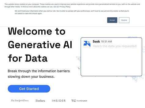 Seek Ai Revolutionizing Data Analytics With Generative Ai Scout For Ai
