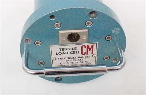 Instron Tensile Load Cell CM Full Range 1 50kg 2 110lbs Sonoma Lab Technologies LLC