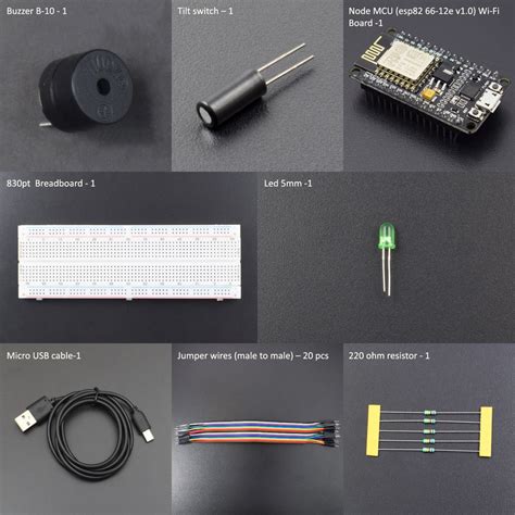 Make An Iot Based Tilt Switch Alarm With Nodemcu Esp8266 12e Rees52