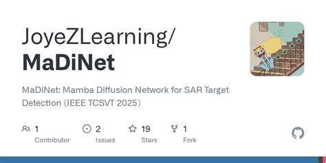 Github Joyezlearning Madinet Madinet Mamba Diffusion Network For Sar Target Detection Ieee
