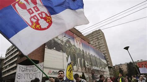 Serbians Protest Donald Trumps Son In Law Jared Kushners Project On