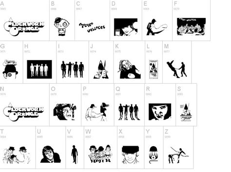 Clockwork Orange Font UpFonts