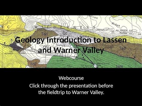 (PPTX) Geology Introduction to Lassen and Warner Valley - DOKUMEN.TIPS