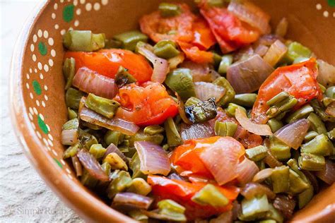 Nopales Recipes Guisado De Nopales Stewed Cactus Paddles Recipe