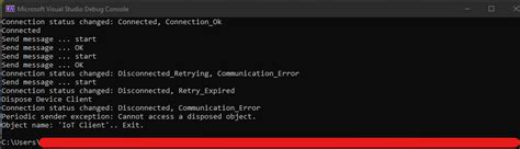 Bug Report Sendeventasync Never Returns When Deviceclient Gets