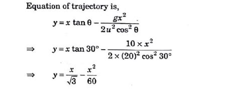 Projectile Motion Numericals Class Numerical Worksheet Solved
