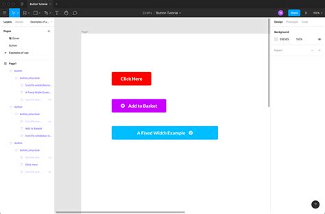 How To Create Flexible Buttons In Figma