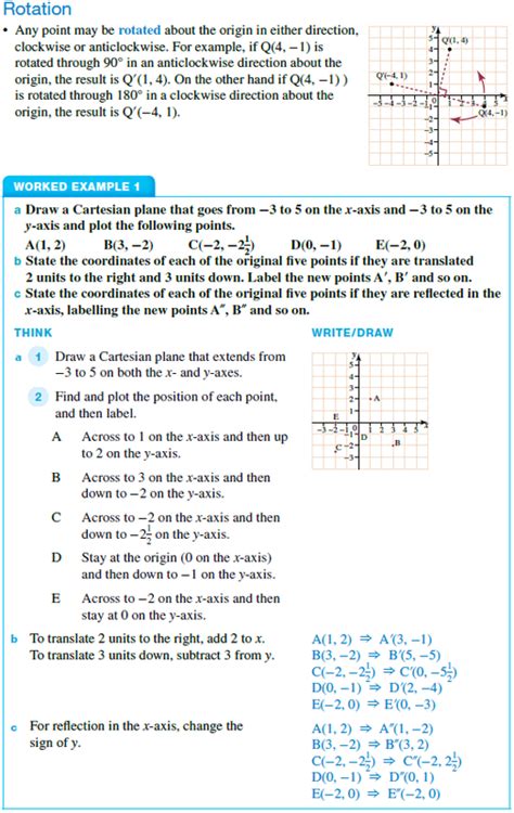 Cartesian Plane Ooha Maths