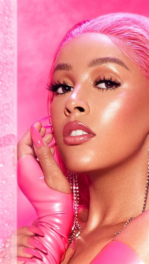 Doja Cat Wallpaper 4k Hot Pink American Rapper