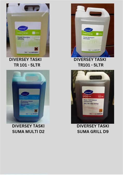 Taski R 1 Taski R1 Cleaner Cum Sanitizer For Cleaning And Sanitizing The Bathroom 5 Liter At