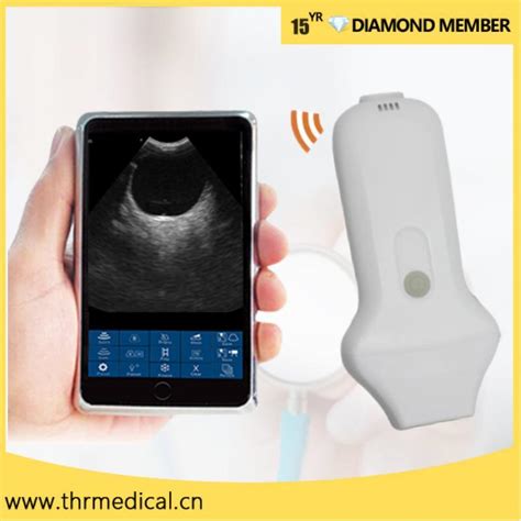 Medical Portable Phased Array USB Wireless Probe Type Color Doppler Ultrasound Scanner