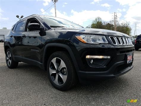 2017 Black Jeep Compass Latitude 4x4 120201390 Photo 9