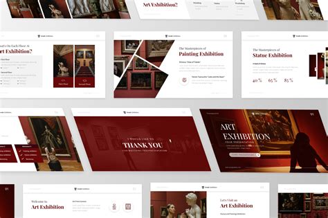 Art Exhibition Powerpoint Template Presentation Templates Graphicriver