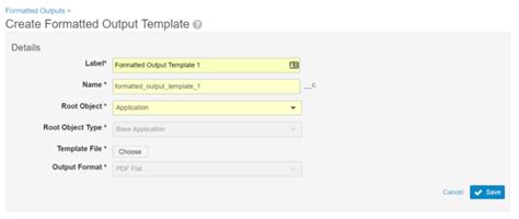 Can The File Name Of The Downloaded Formatted Output Be Customized To Display Object Names Or