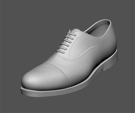 Artstation Oxford Dress Shoes Game Assets