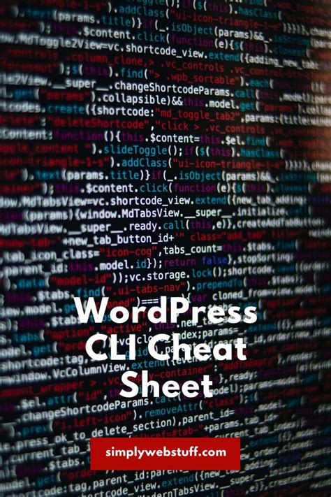 wordpress cli cheat sheet wordpress blog titles wordpress website